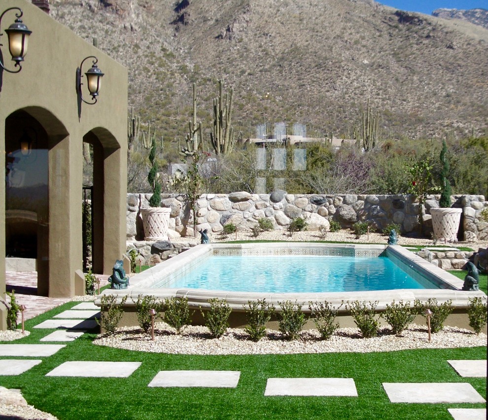 Pima Canyon - Southwestern - Pool - Phoenix - by Sky General ...