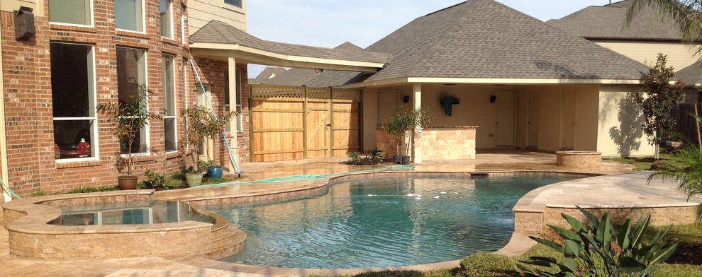 Pine Mill Ranch Dream Yard - Traditional - Pool - Houston - by OLeary Pools and Design | Houzz