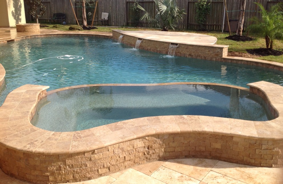 Pine Mill Ranch Dream Yard - Traditional - Pool - Houston - by OLeary Pools and Design | Houzz