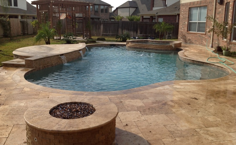 Pine Mill Ranch Dream Yard - Traditional - Pool - Houston - by OLeary ...