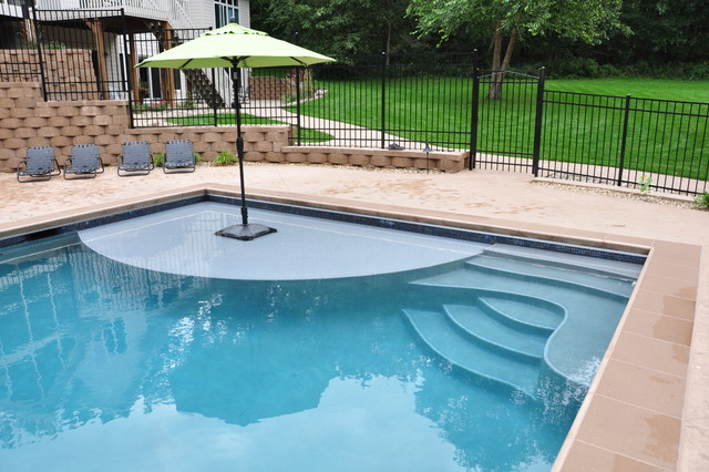 Plan for Later - Traditional - Swimming Pool & Hot Tub - Cedar Rapids ...