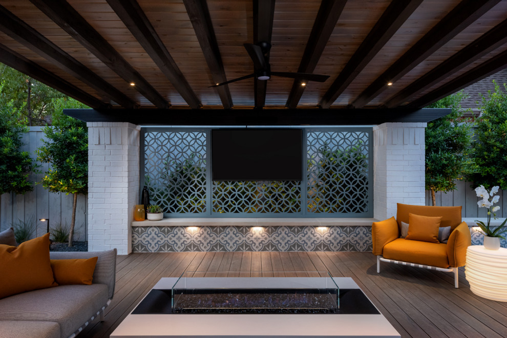 Plano Backyard + Pool Renovation - Modern - Pool - Dallas - by Randy ...