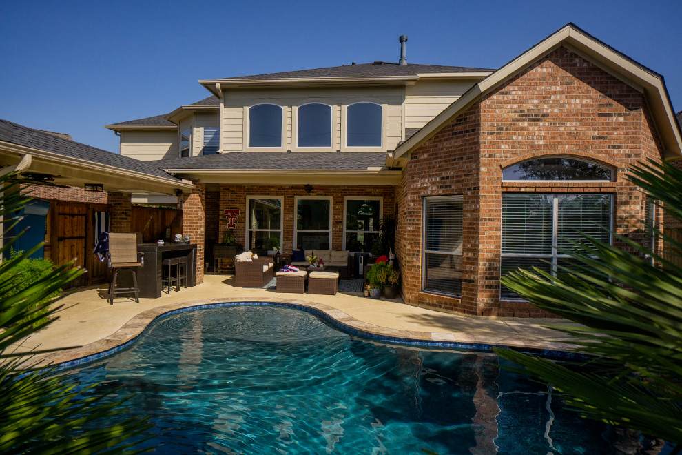 Plummer Family - Tropical - Pool - Houston - by Richard's Total ...