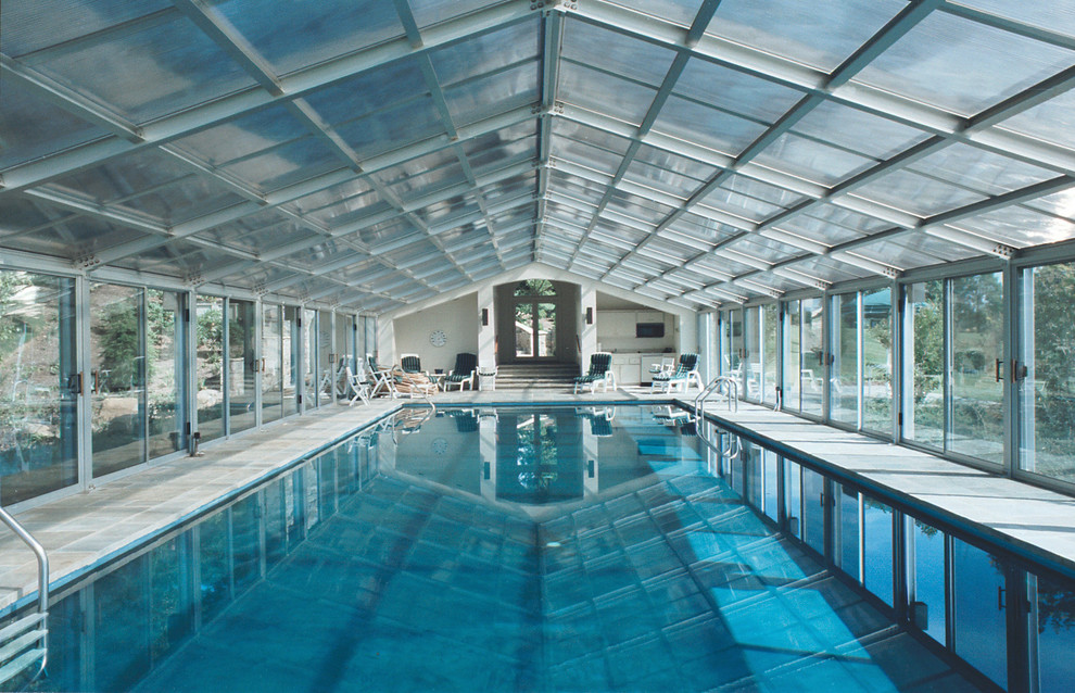 Pollin indoor swimming pool - Contemporary - Pool - DC Metro - by James ...