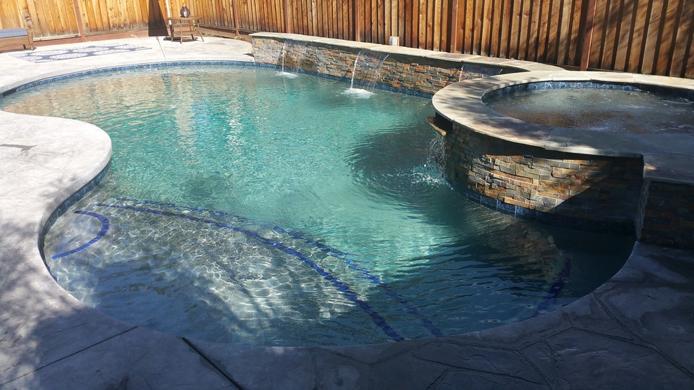 Pool and Jacuzzi Combos - Traditional - Pool - San Francisco - by Coral ...