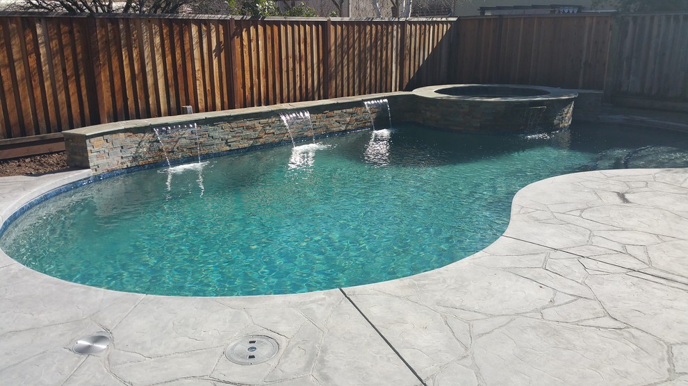 Pool and Jacuzzi Combos - Traditional - Pool - San Francisco - by Coral ...