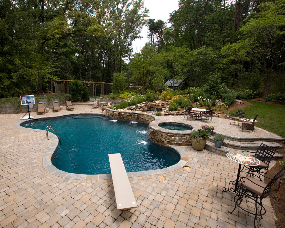 Pool & Spa Combination - Traditional - Pool - Other - by Tipton Pools ...