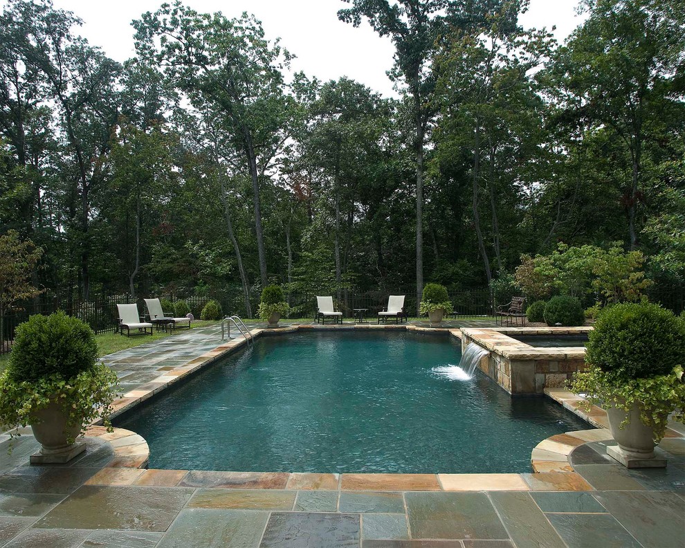 Pool & Spa Combination - Traditional - Pool - Other - by Tipton Pools ...