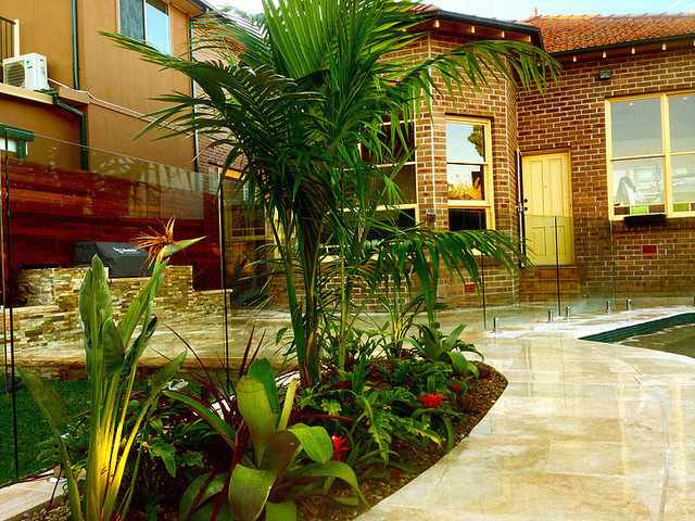 Pool Area - Tropical - Pool - by Green Sky Landscapes | Houzz AU