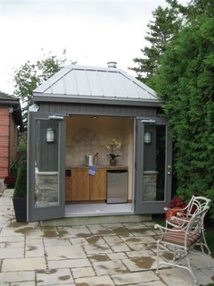 Pool Cabana and change room - Pool - Toronto - by Principles Design ...