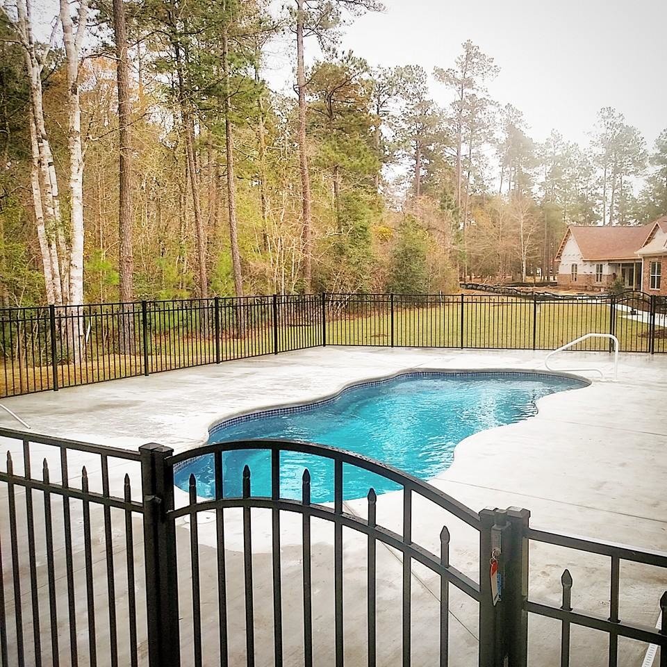Pool Code Aluminum Fencing - Pool - Charlotte - by Online Fence Supply ...