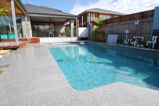 Pool Copers - Modern - Pool - Melbourne - by Phoenix Stone | Houzz