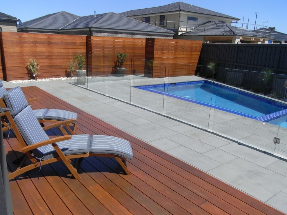 Pool Copers - Modern - Pool - Melbourne - by Phoenix Stone | Houzz