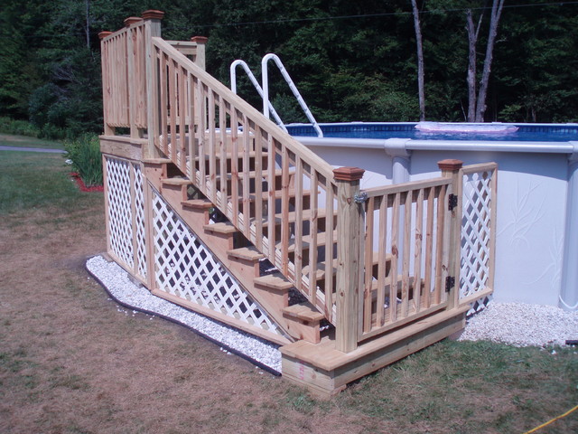 Pool Designs Deck Gate How To Fence A Natural Pool TOTAL HABITAT