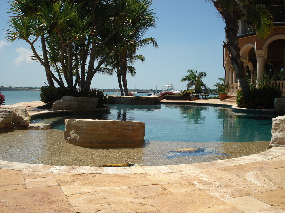 Pool Design - Tropical - Pool - Tampa - by MJM Design Group, Inc. | Houzz