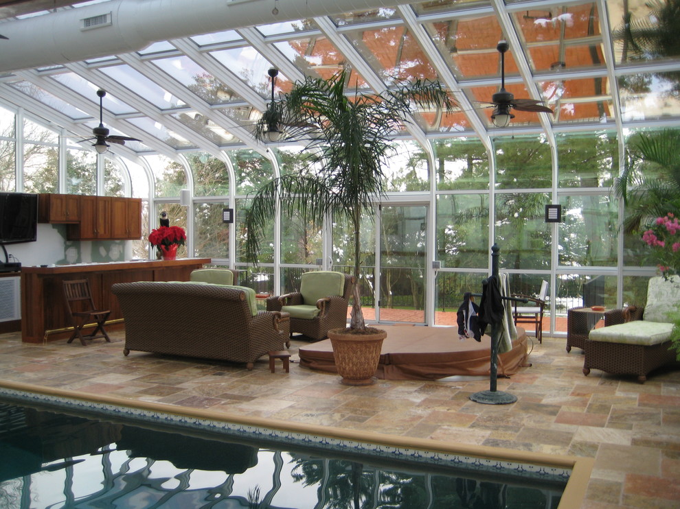 Leesburg Pool enclosure project - Contemporain - Piscine - Washington ...
