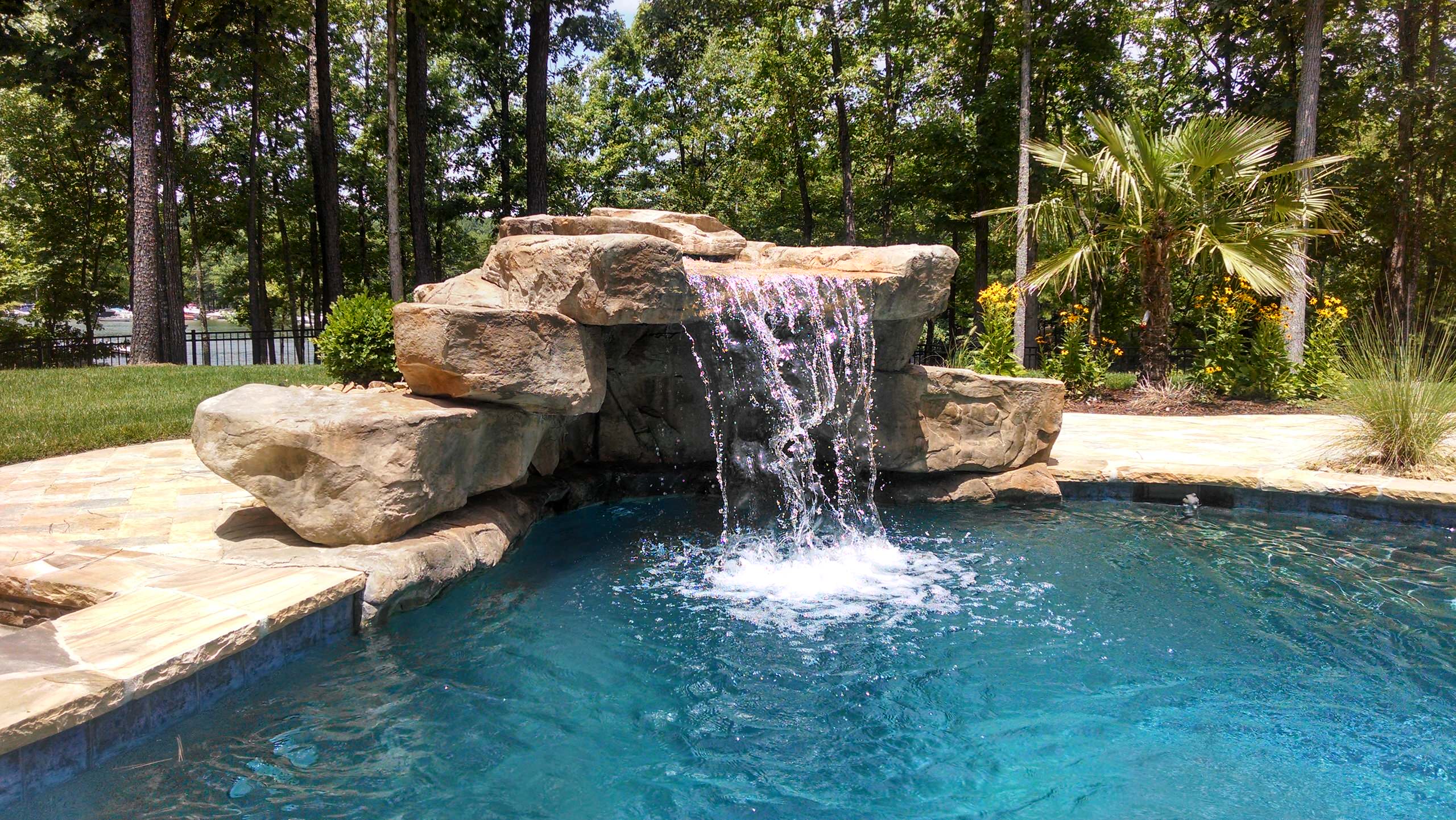 Pool Rock Fountains