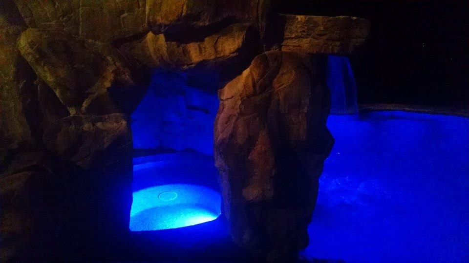 Pool Grottos/Wine Caves - Tropical - Pool - Charlotte - by Creative ...