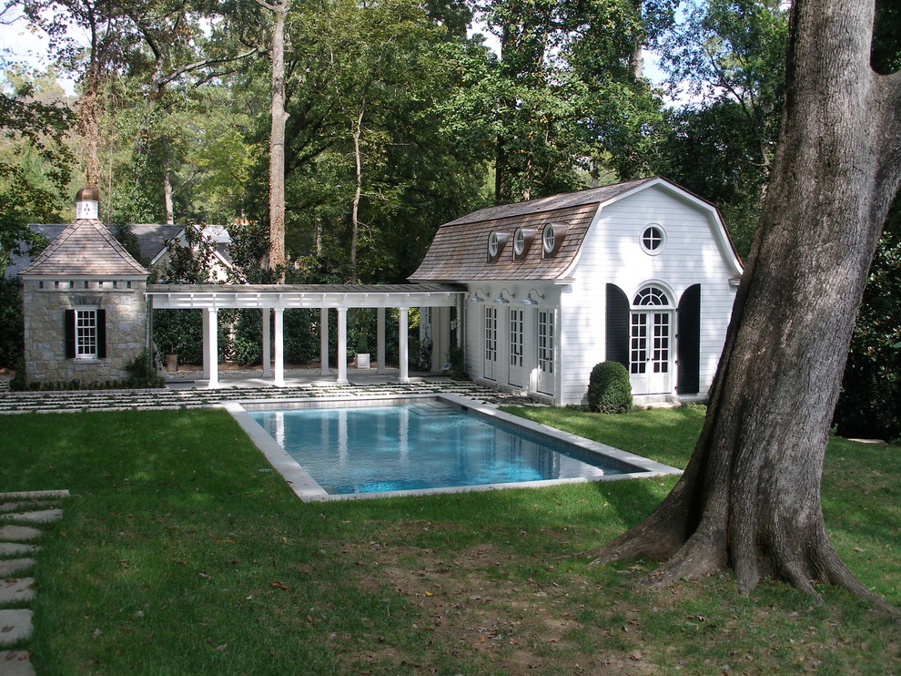 Pool House - Atlanta - Traditional - Pool - Atlanta - by Atlanta ...