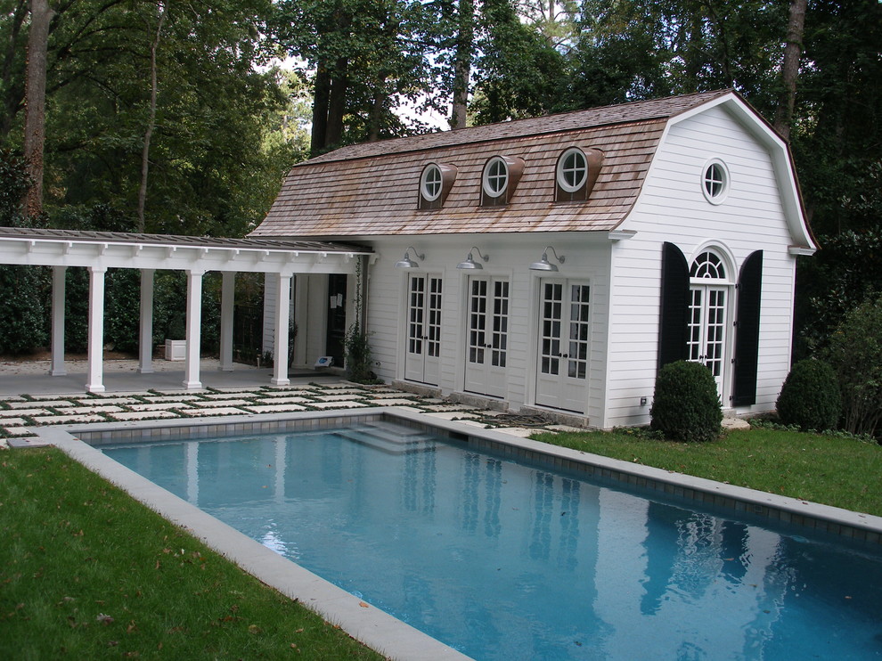 Pool House - Atlanta - Traditional - Pool - Atlanta - by Atlanta ...