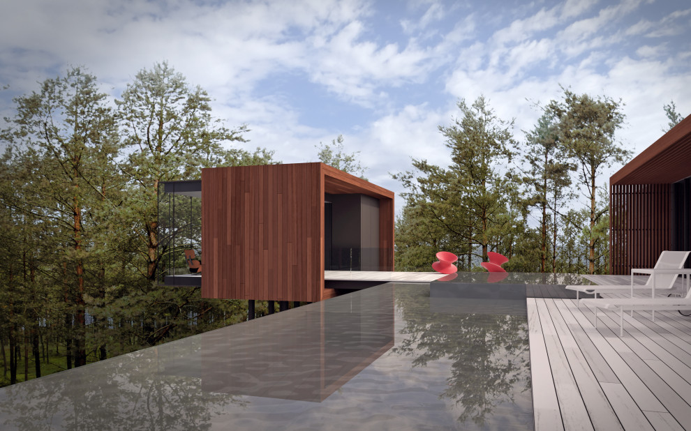 Pool House - Modern - Pool - Atlanta - by DiG Architects | Houzz