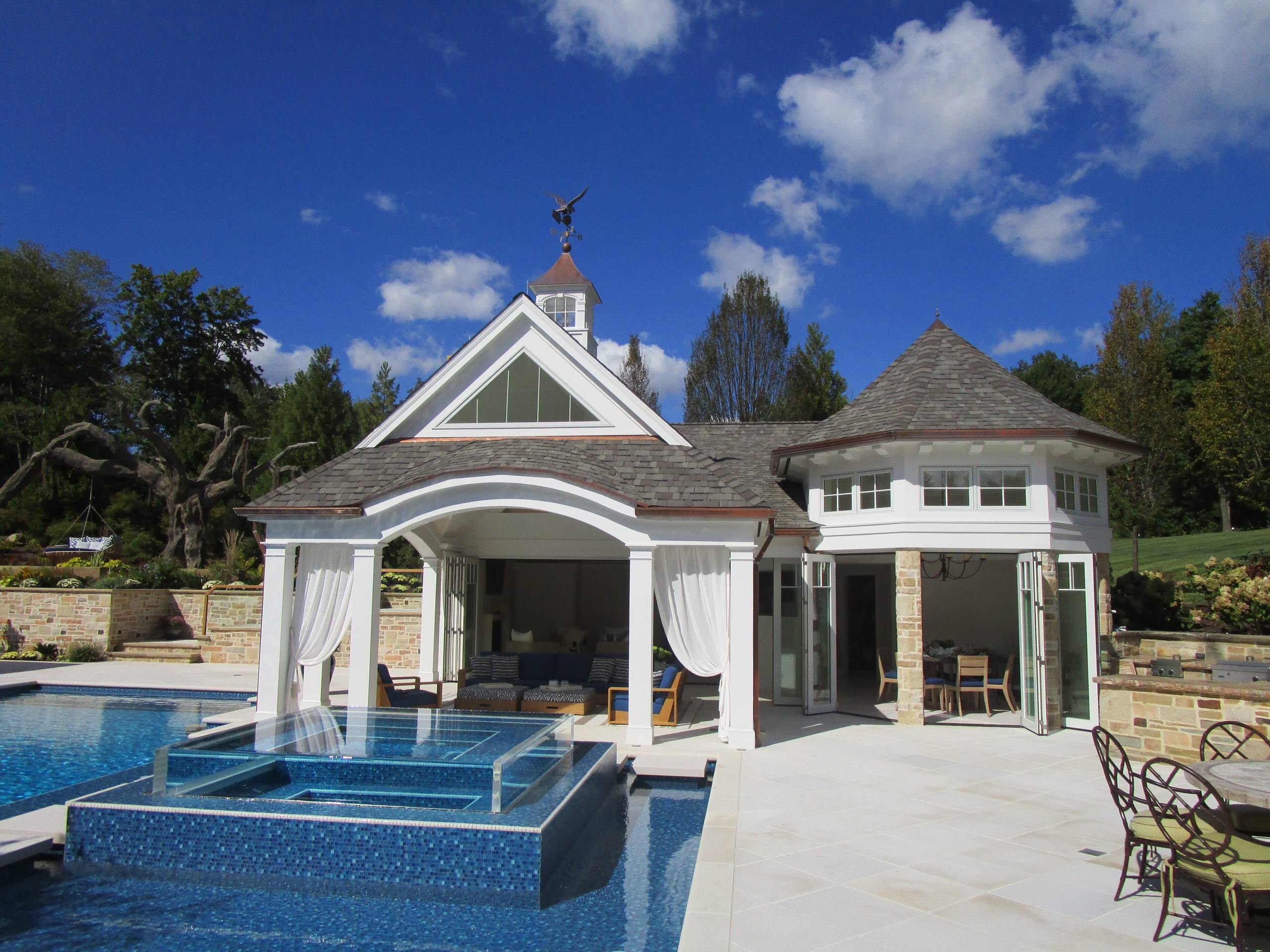 Lighthouse Pool House Design Eltham Pool House — G2 Studio