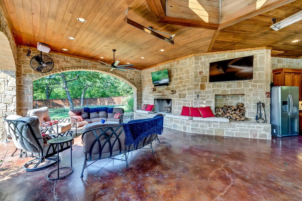 Pool House | Keller, Texas - Transitional - Pool - Dallas - by ...