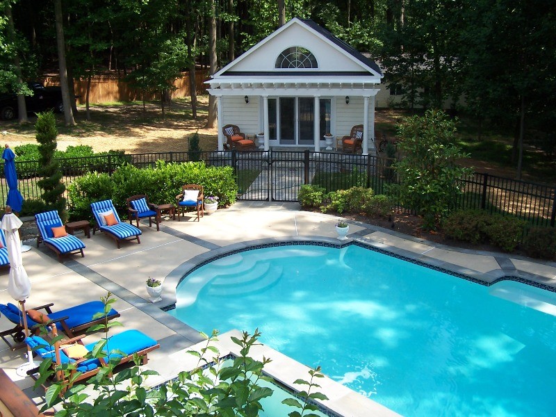Pool House - Contemporary - Pool - DC Metro - by Moss Building & Design ...