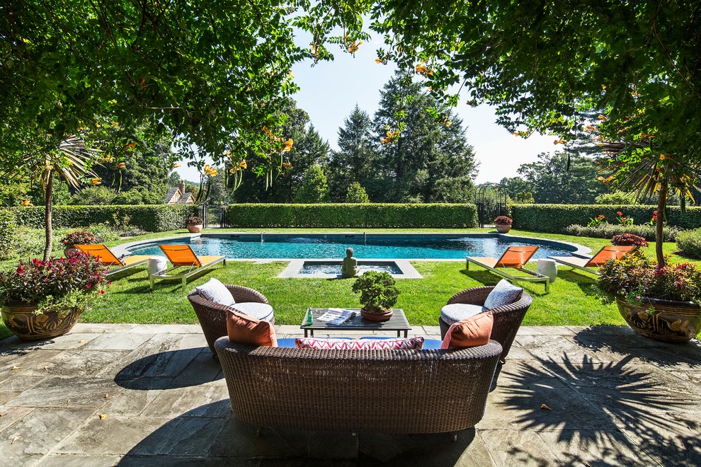 Pool House Zen - Contemporain - Piscine - New York - par Wadia ...