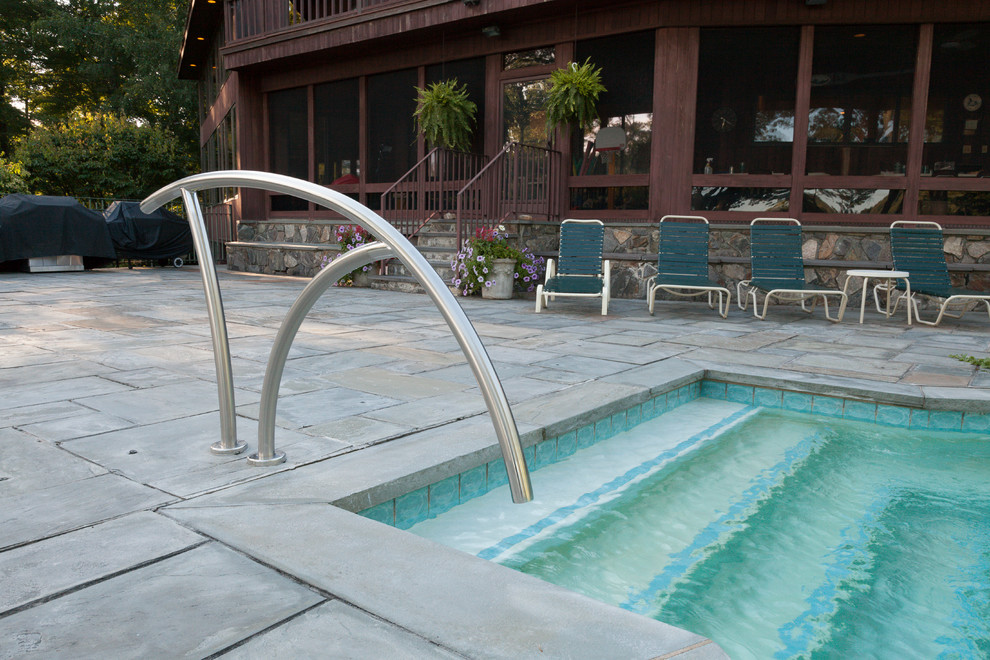 Pool Ladders & Rails - Contemporary - Pool - Portland - by S.R.Smith ...