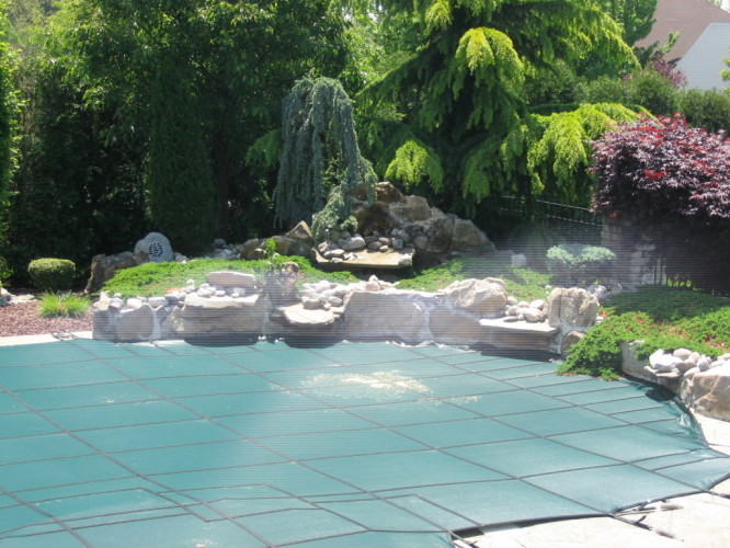 Pool Landscaping - Traditional - Pool - Newark - by Jersey Landscaping ...