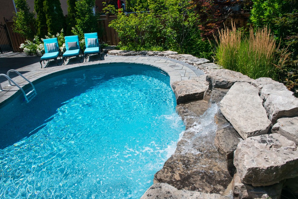 Pool Party - Transitional - Pool - Toronto - by Hollander Landscaping ...