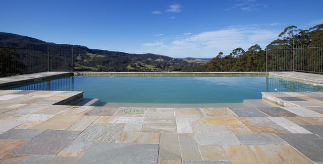 Pool Paving & Cladding - Contemporary - Pool - Sydney - by Bellstone ...