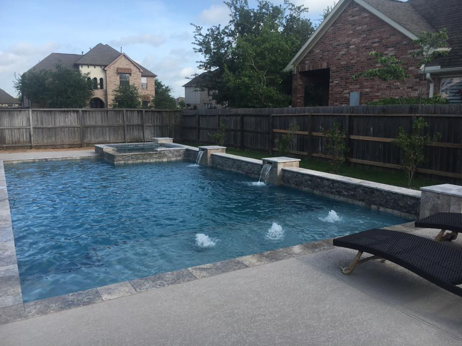 Pool Projects - Contemporary - Pool - Houston - by McKinney Custom ...