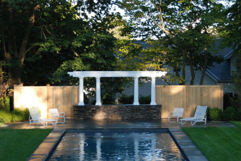 Pool - reflecting pond style - Traditional - Pool - Manchester - by ...