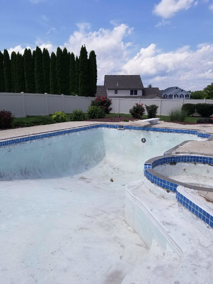 Pool Renovation including tile, coping, & finish in Northampton ...
