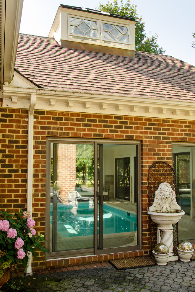 Pool Room Conservatory - Traditional - Pool - Richmond - by Lane Homes ...