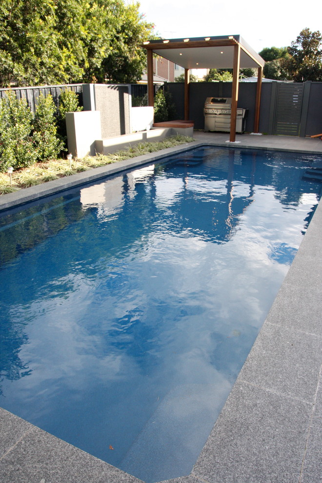 Pool side room Beaumont Hills Sydney Australia - Contemporary - Pool ...
