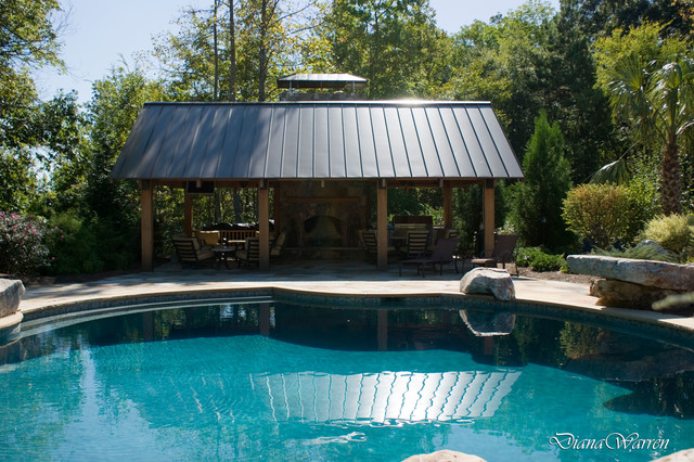 Pool / Spa / Outdoor Pavillion - Clásico - Piscina - Otras zonas - de ...