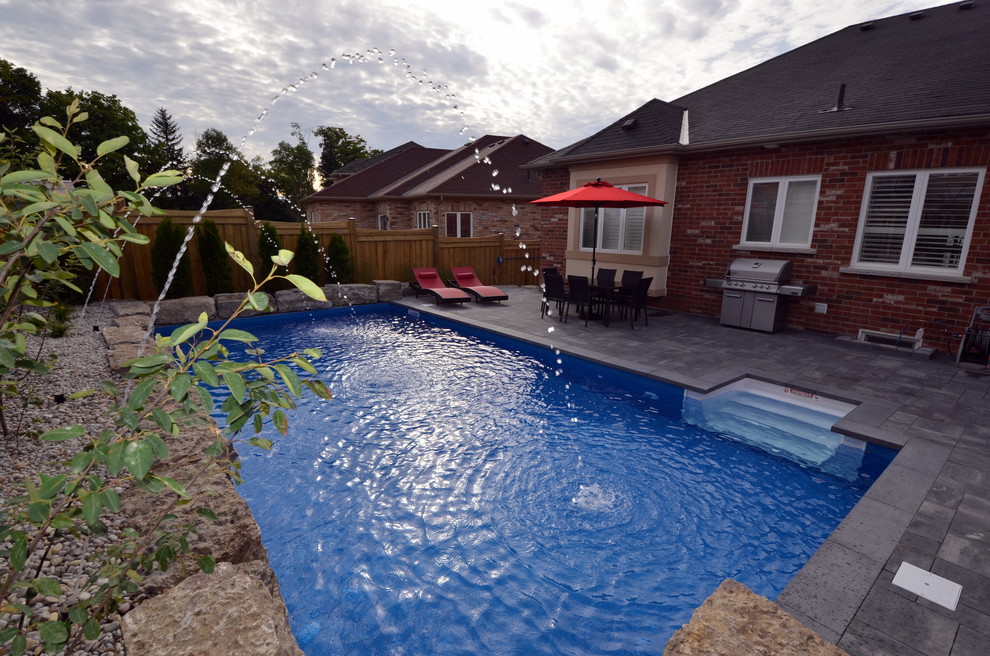 Pool Styles - Traditional - Pool - Toronto - by Blue Diamond Pools | Houzz