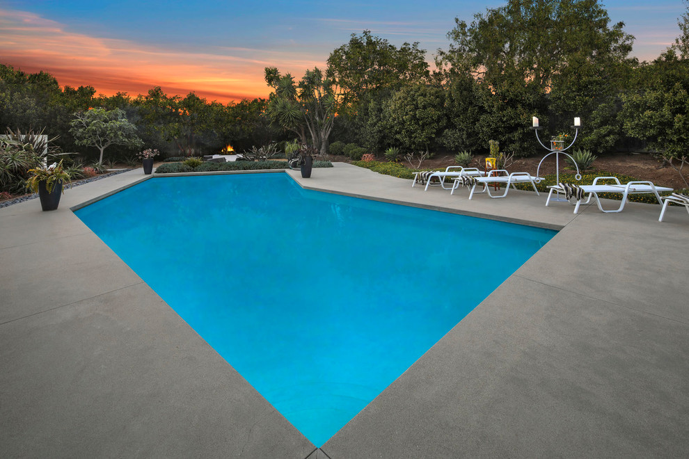 Pool Sunset - Pool - Orange County - by Private Gardens | Houzz