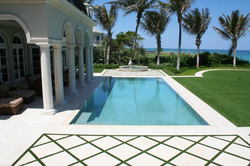 Pool Tek Final Product - Traditional - Pool - Miami - by Pool Tek of ...