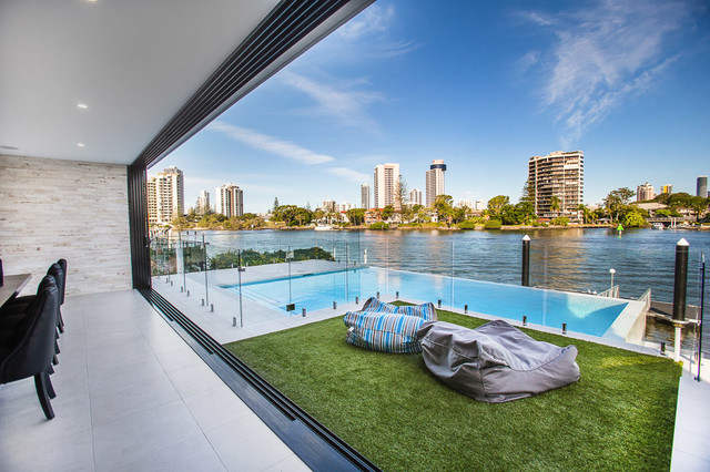 Pool view - Modern - Swimming Pool & Hot Tub - Gold Coast - Tweed - by ...