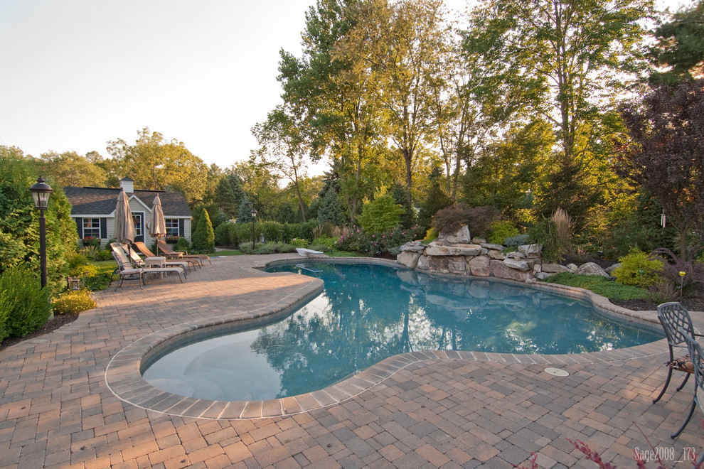 Pools & Hardscapes - Traditional - Pool - New York - by Sage Landscape ...