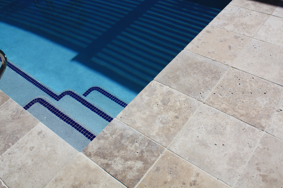 Pools & Spas featuring stone by Sareen Stone - Traditional - Pool ...