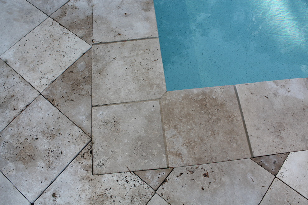 Pools & Spas featuring stone by Sareen Stone - Traditional - Swimming ...