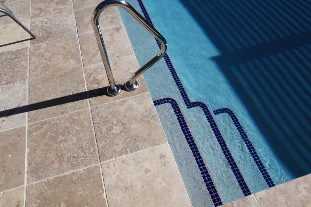 Pools & Spas featuring stone by Sareen Stone - Traditional - Pool ...
