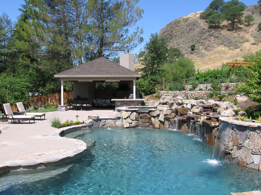 Pools - Rustic - Pool - San Francisco - by Hawkins Pools | Houzz