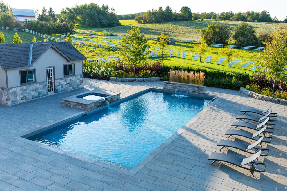 Pools - Contemporary - Pool - by Hollander Landscaping Ltd. | Houzz