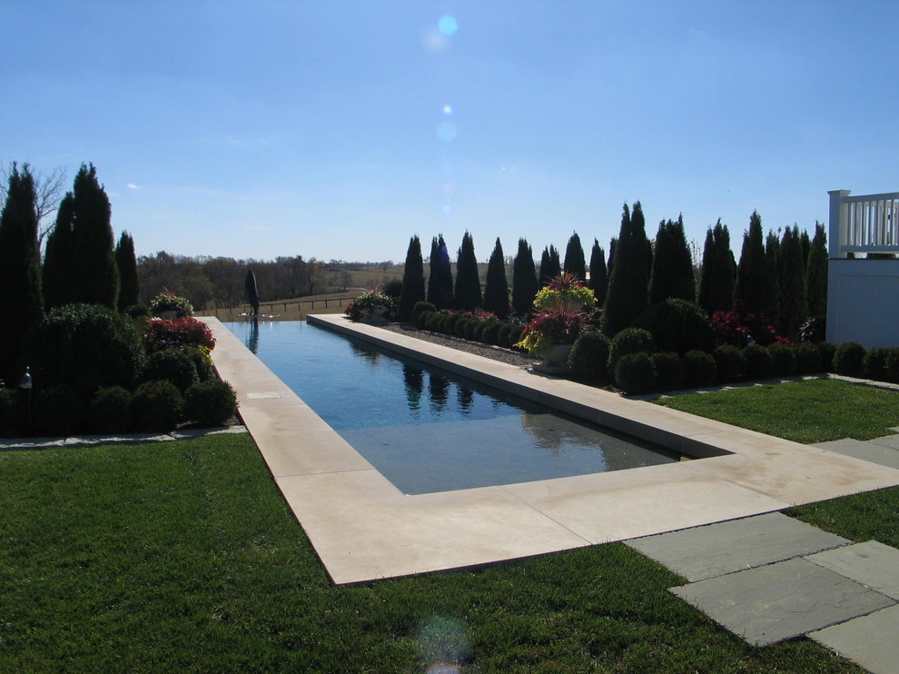 Pools - Contemporary - Pool - Cincinnati - by Mid-American Gunite Pools ...